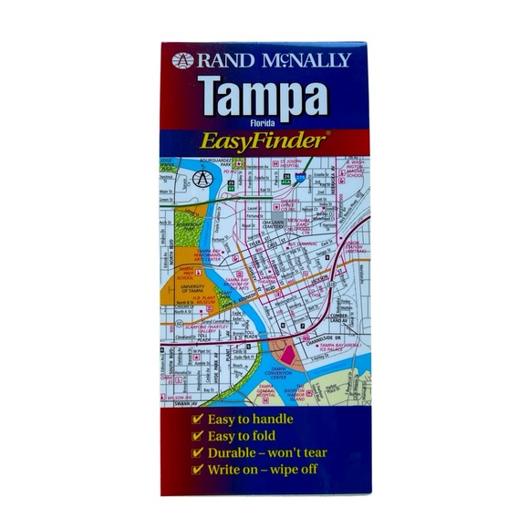 Randy McNally | Art | Vintage Randy Mcnally Tampa Florida City 203 ...